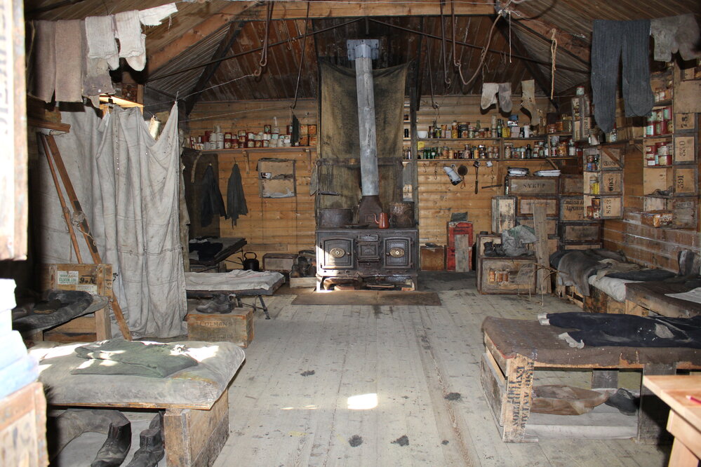 2019-20 Shackleton's 'Nimrod' Hut inspection, interior (003 ...