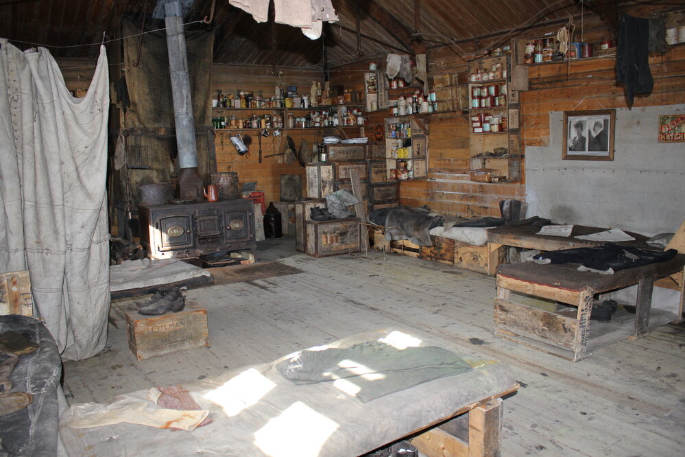 2019-20 Shackleton's 'Nimrod' Hut inspection, interior (006 ...