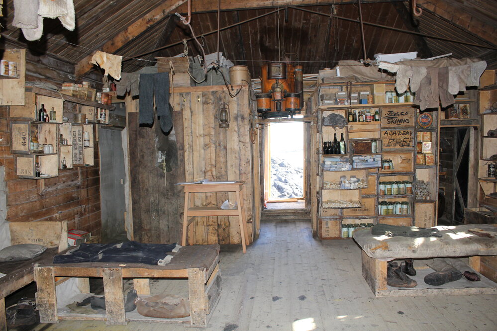 2019-20 Shackleton's 'Nimrod' Hut inspection, interior (010 ...