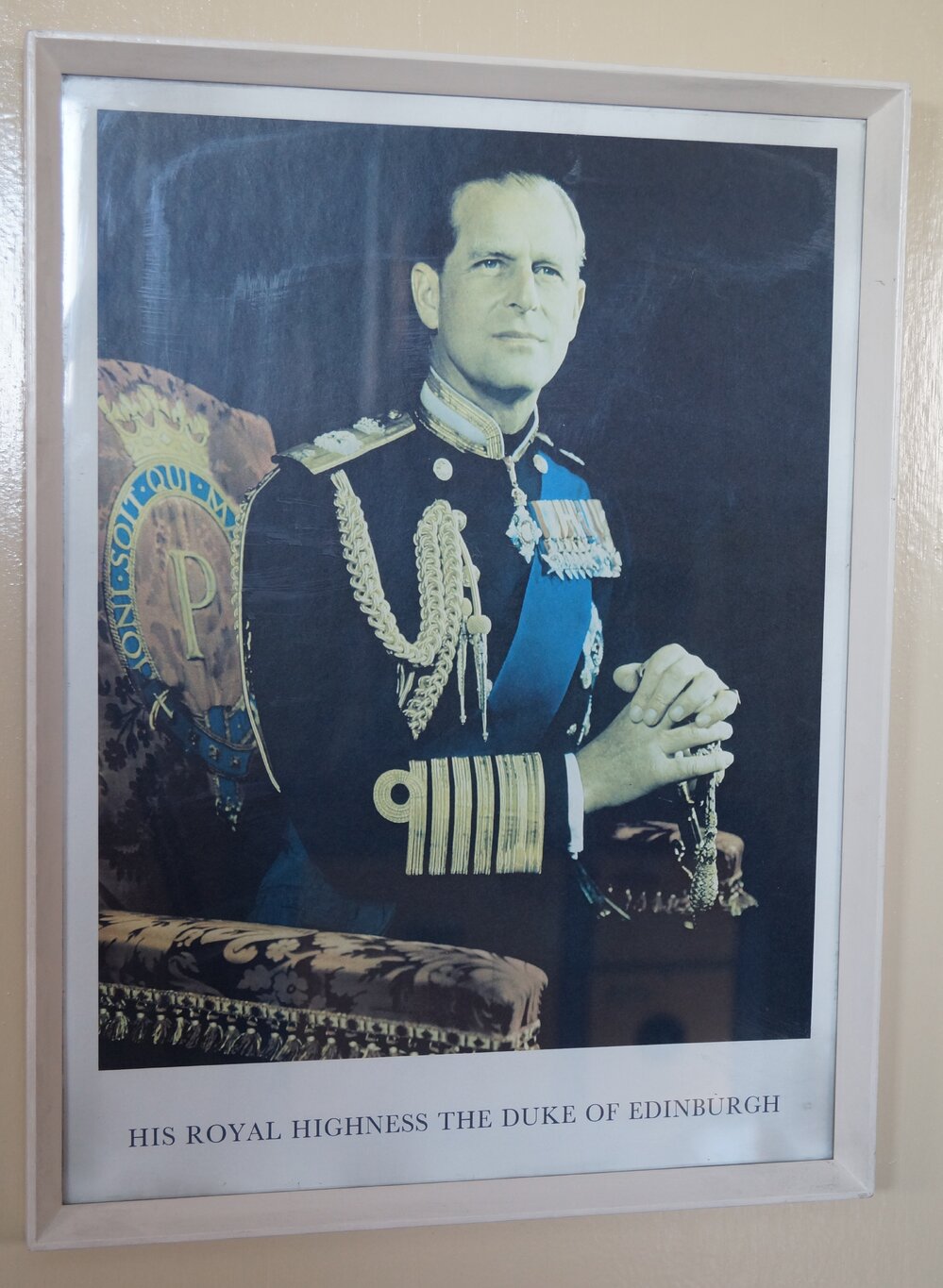 2013-14 Duke of Edinburgh photograph inside Hillary's TAE/IGY hut, Pram ...