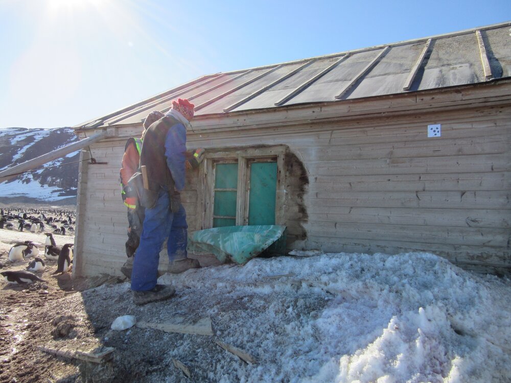2015-16 Al Fastier and TorbjÃ¸ern Prytz (008) | Antarctic Heritage Trust
